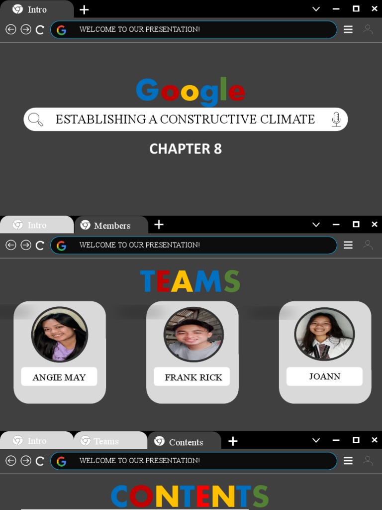 Chapter 8 Establishing A Constructive Climate | PDF | Psychological ...