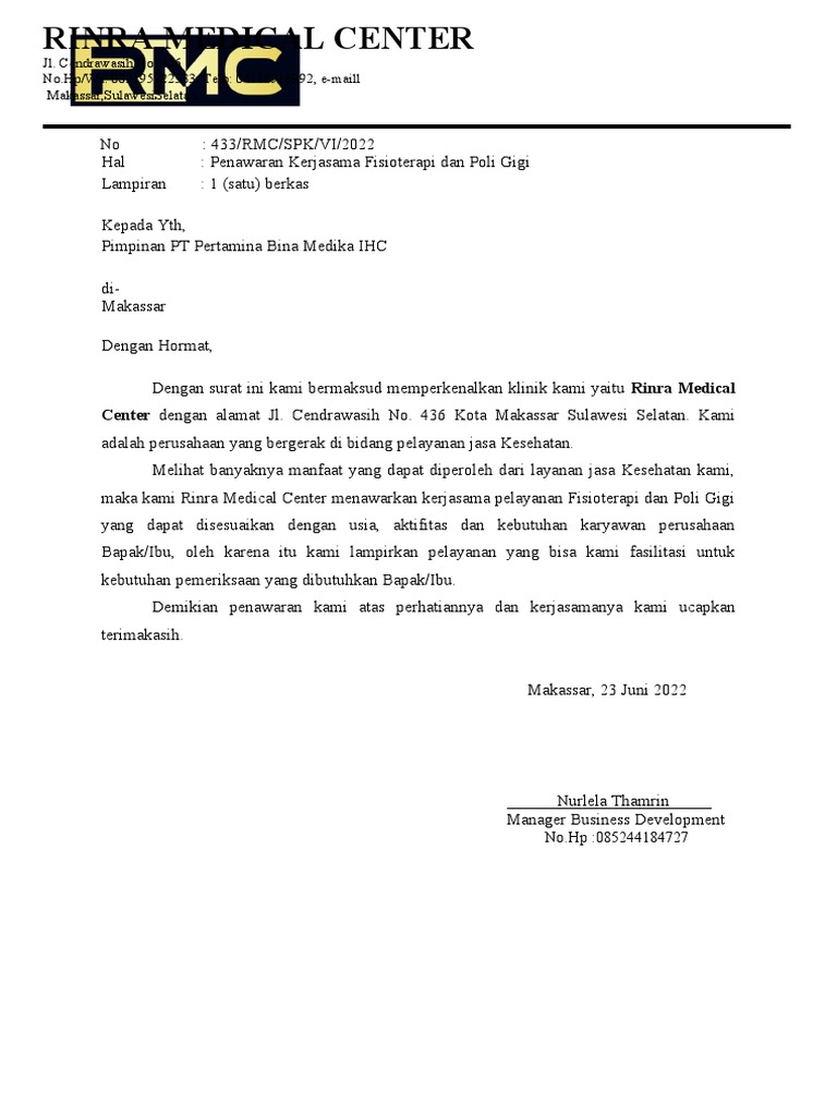 Form Gigi Fisioterapi | PDF | Bisnis