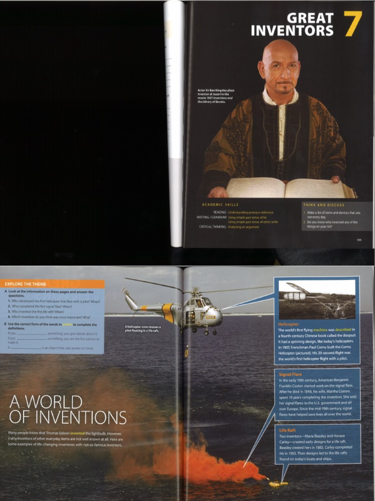 .Unit 7 - RW - Great Inventors | PDF