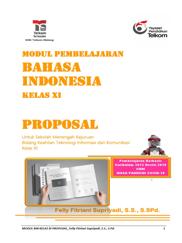 Modul Bin Proposal Kelas Xi TP 2021-2022 Felly | PDF | Karier & Perkembangan