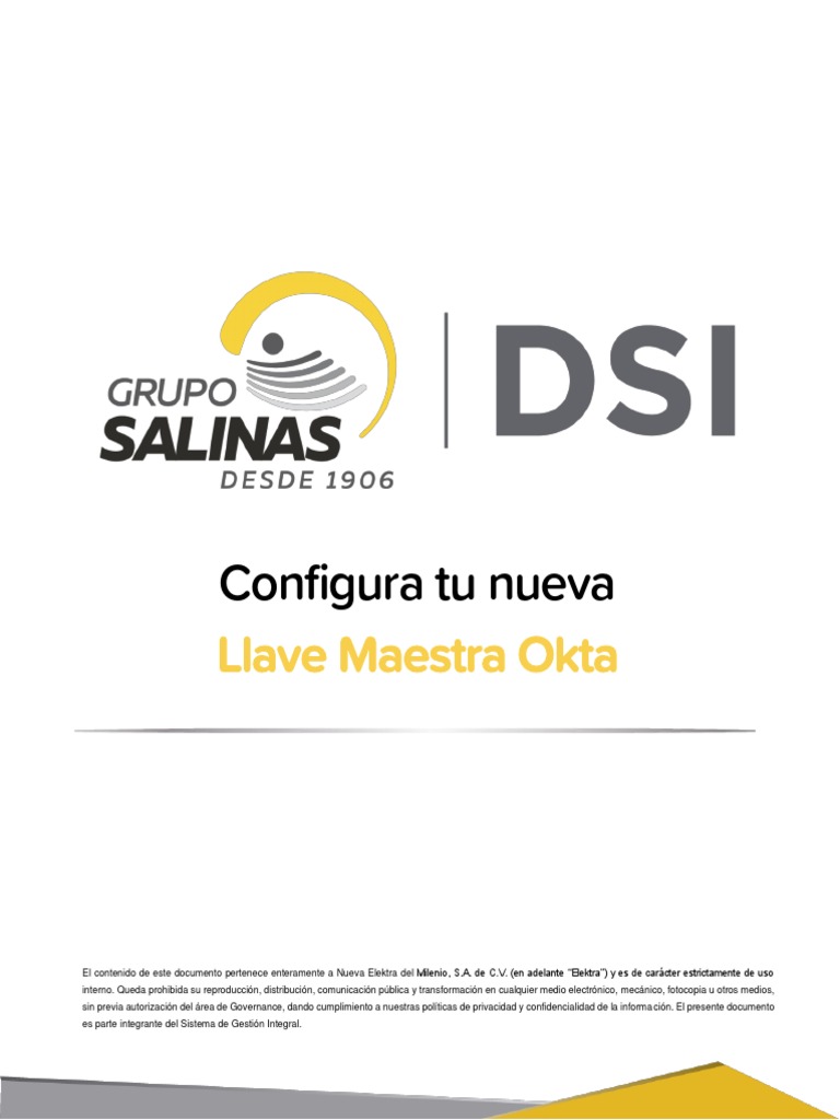 Ayuda Okta | PDF | Contraseña | Confidencialidad