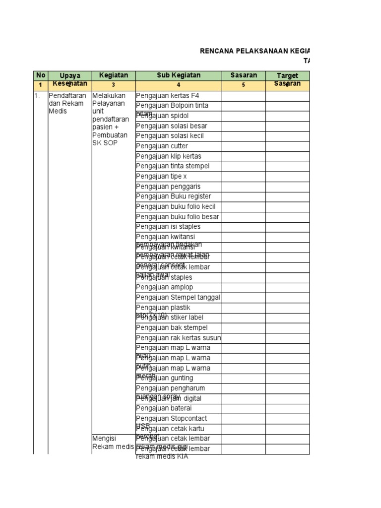 RPK Ukpp Tahun 2023 | PDF