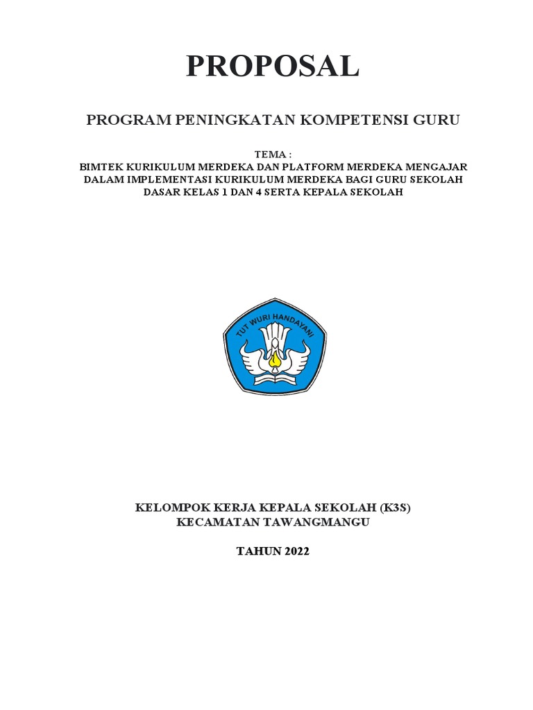 Proposal IKM Kec. Tawangmangu | PDF