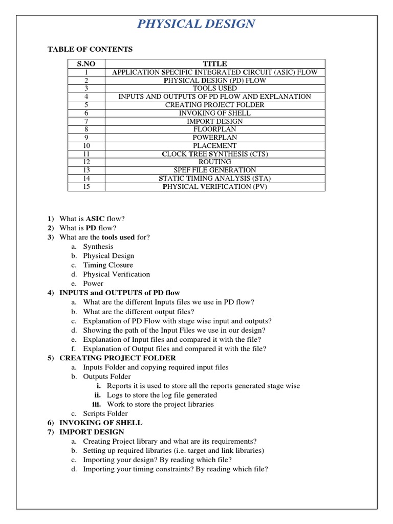 PD Checklist | Download Free PDF | Computer Engineering | Electrical ...