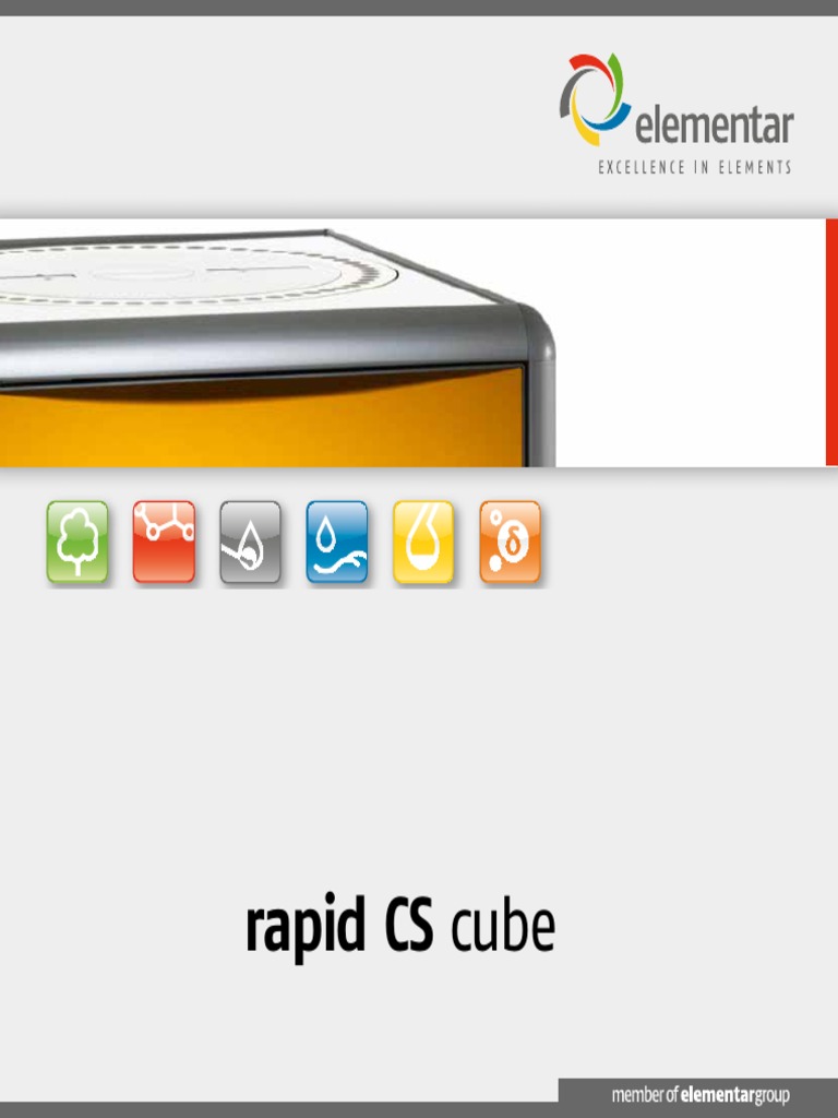 Brochure Rapid Cs Cube en Web | PDF | Total Organic Carbon | Combustion