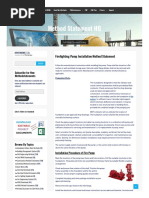 Clean Agent Enclosure Design For NFPA 20 | PDF | Pressure