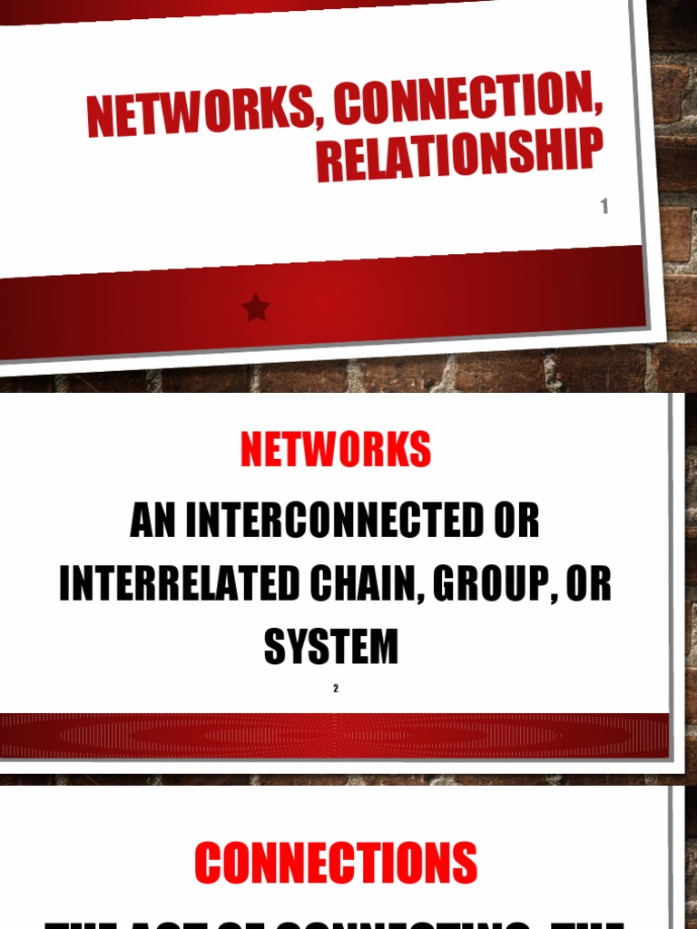 Connections, Relationship, Networks, How Neural Network Works | PDF ...