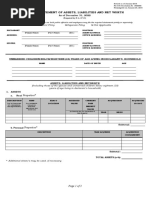 SALN Form Blank and Editable | PDF | Identity Document | Social ...