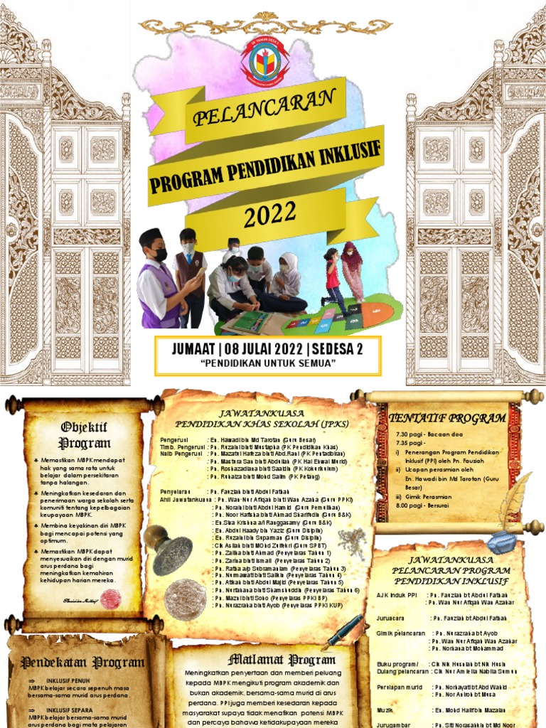 Buku Program Pelancaran Inklusif 2022 | PDF