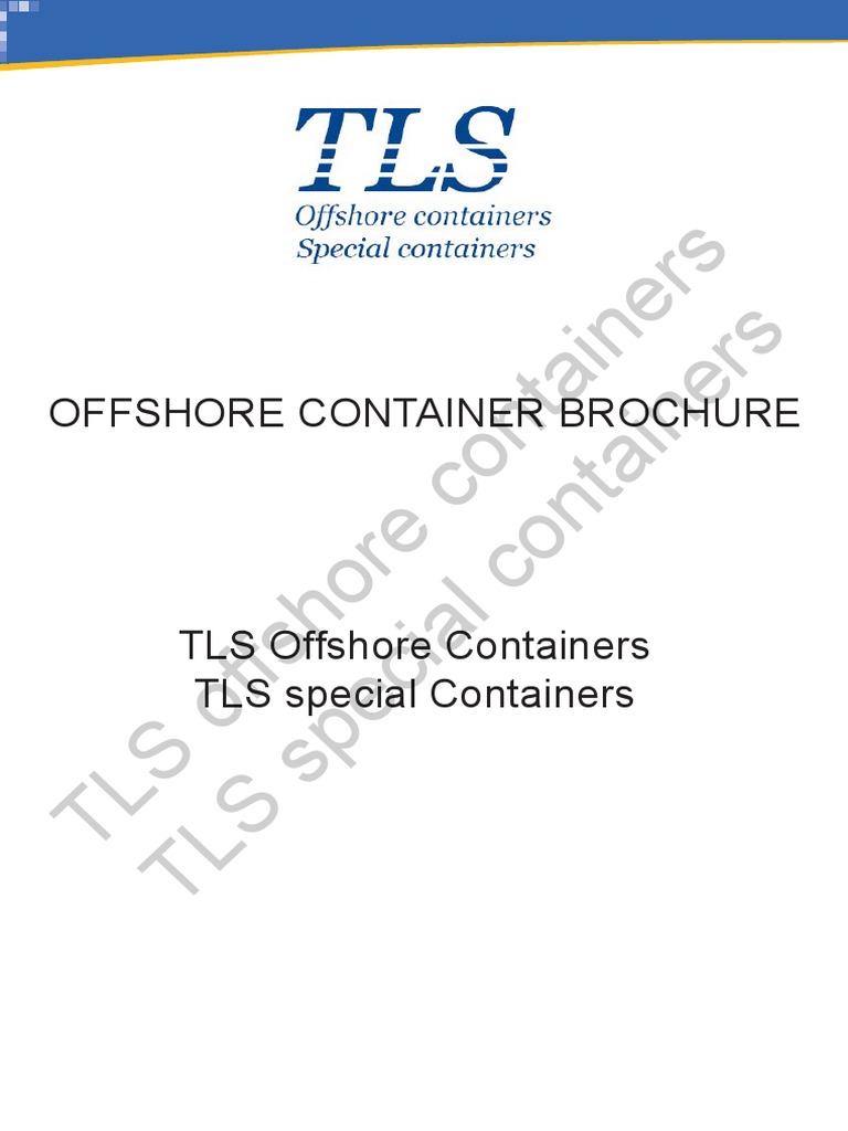 Tls Ccu Container Basket Brochure-Updated 2021 | PDF | Cargo | Forklift