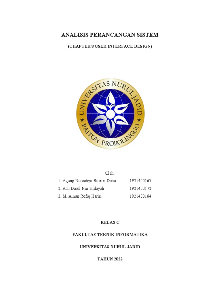 Chapter 8 User Interface Design (New) | PDF