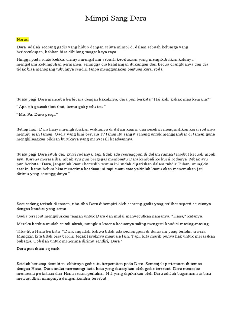 Mimpi Sang Dara | PDF