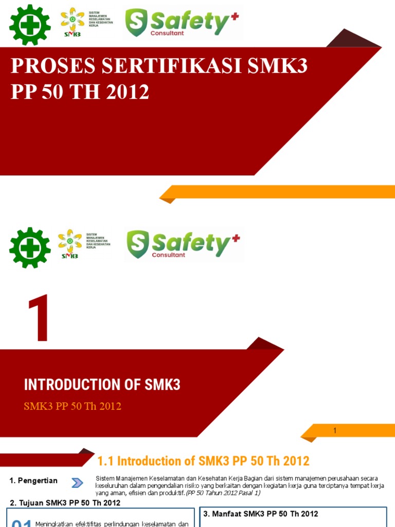 Proses Sertifikasi SMK3 | PDF