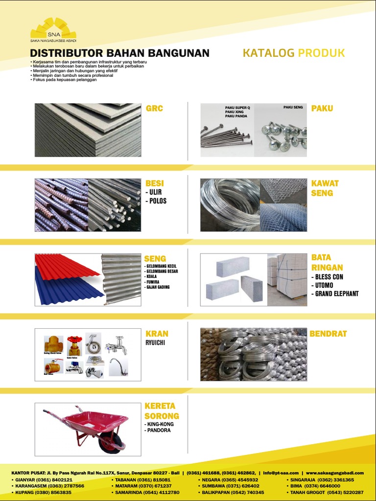 Jual Bahan Bangunan | PDF