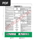 Ficha Tecnica Acaristop Adama | PDF | Pesticida | Agua