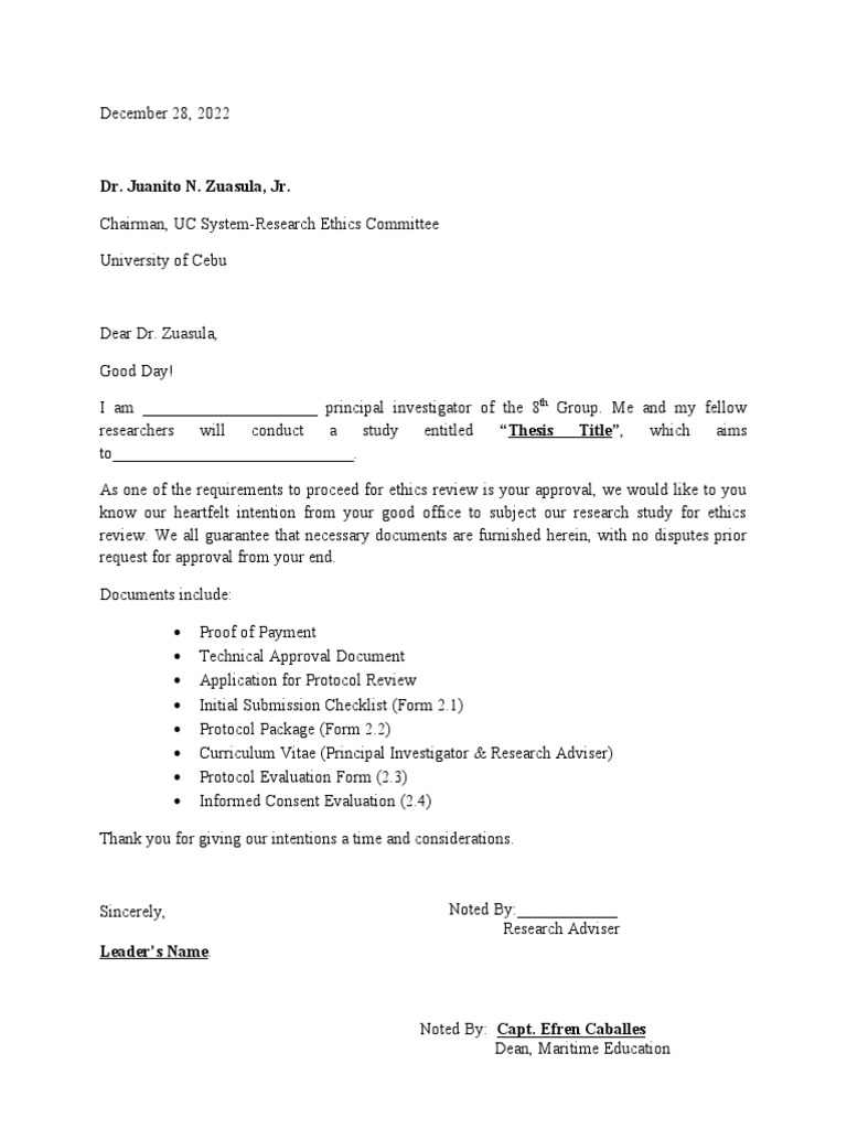 Sample Letter of Intent | PDF