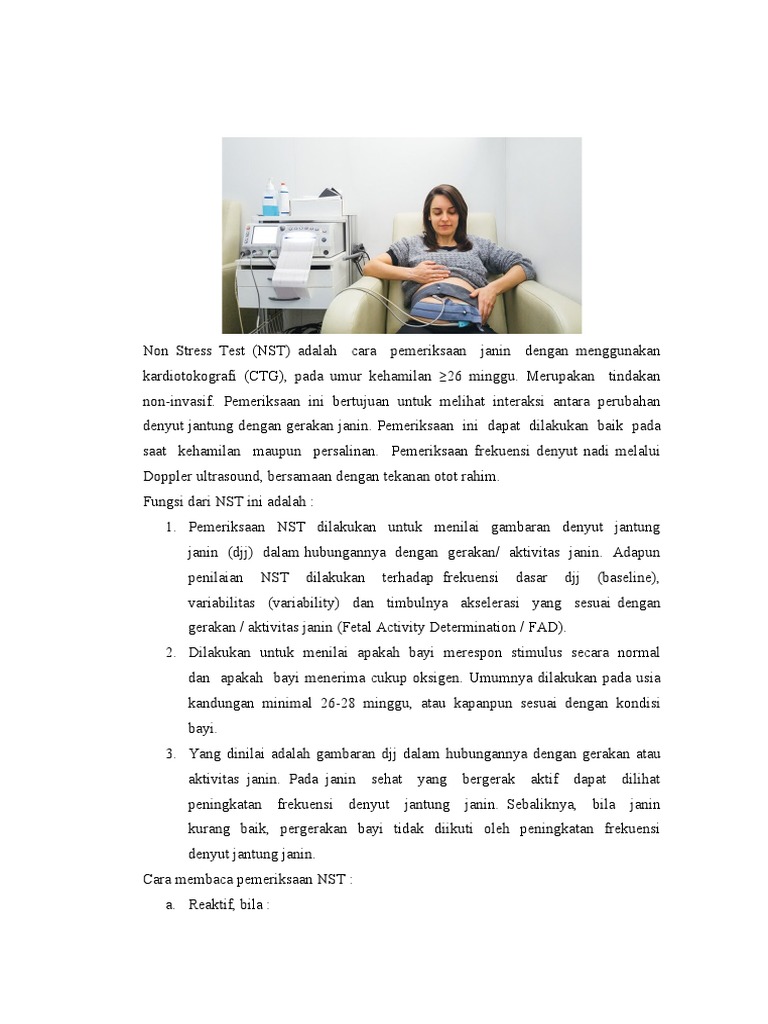 Non Stress Test | PDF