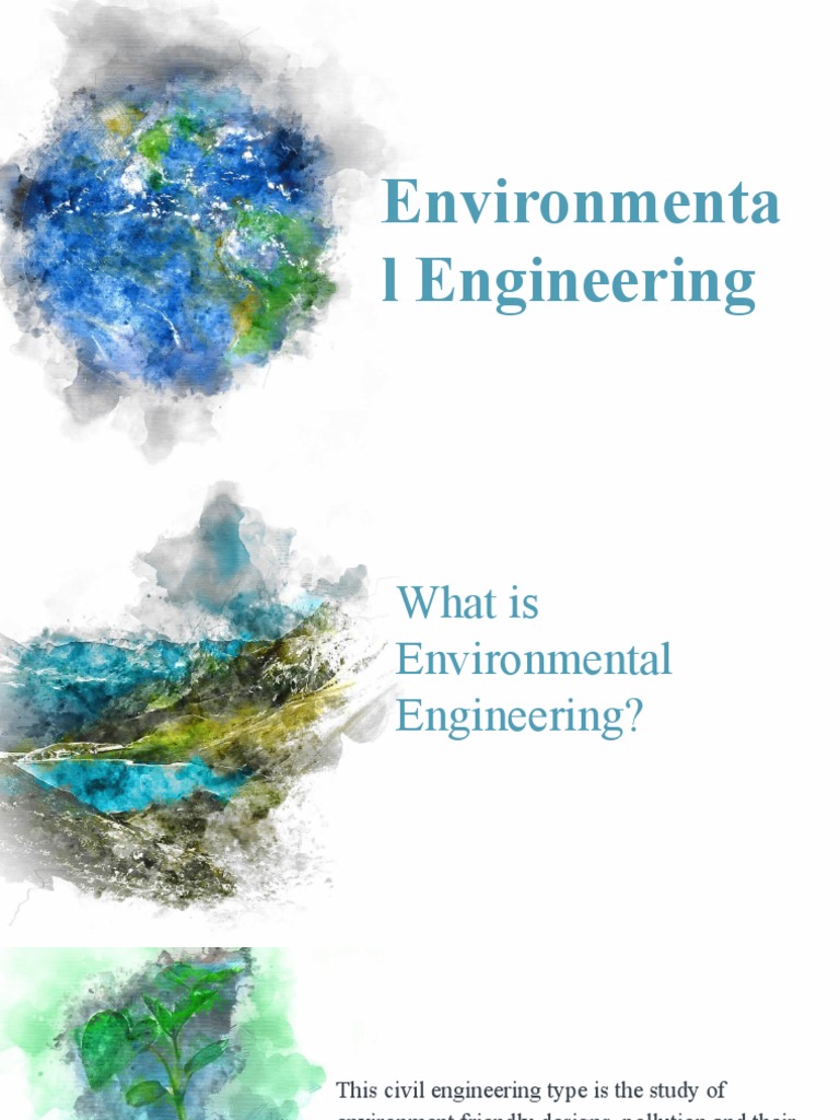 Overview of Environmental Engineering | PDF | Science & Mathematics