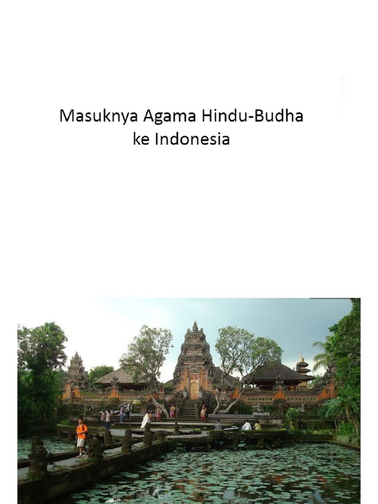 Teori Masuknya Hindu-Buddha ke Indonesia | PDF