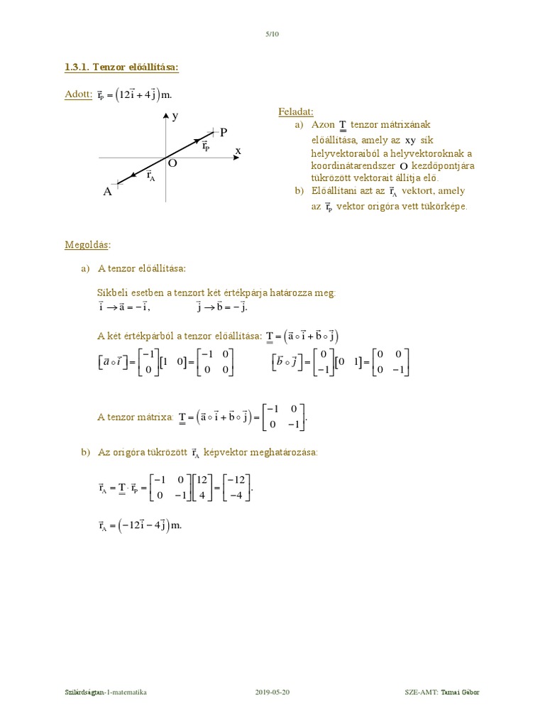 1-Matematika Feladatok | PDF