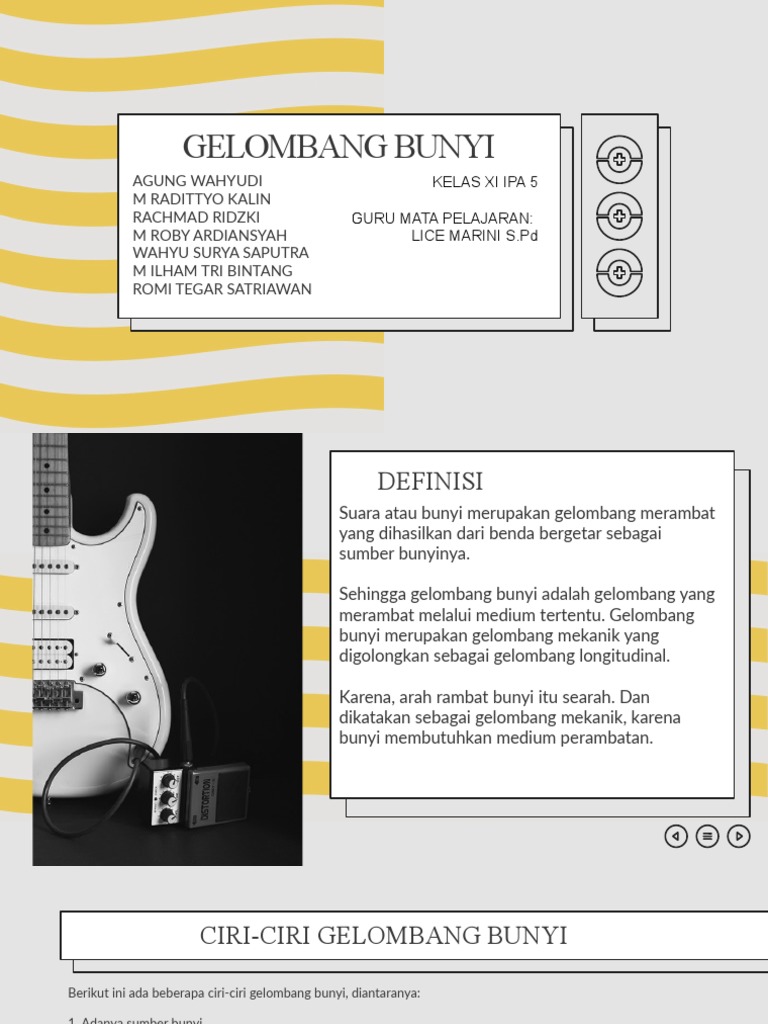 Gelombang Bunyi K4 | PDF