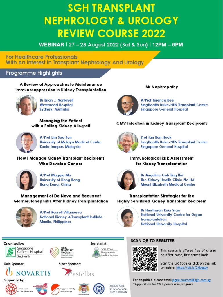 TNURC 2022 Poster - Final | PDF | Kidney Transplantation | Health Care