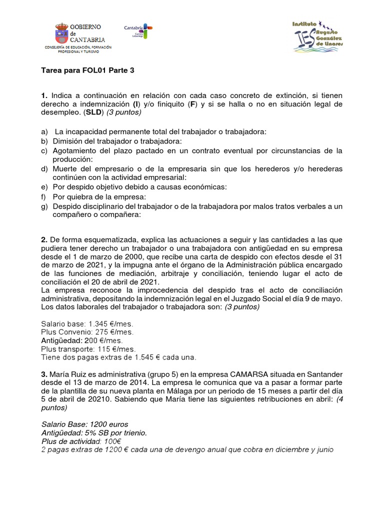 Actividad U1 Parte 3 Ejercicios Pdf Economias