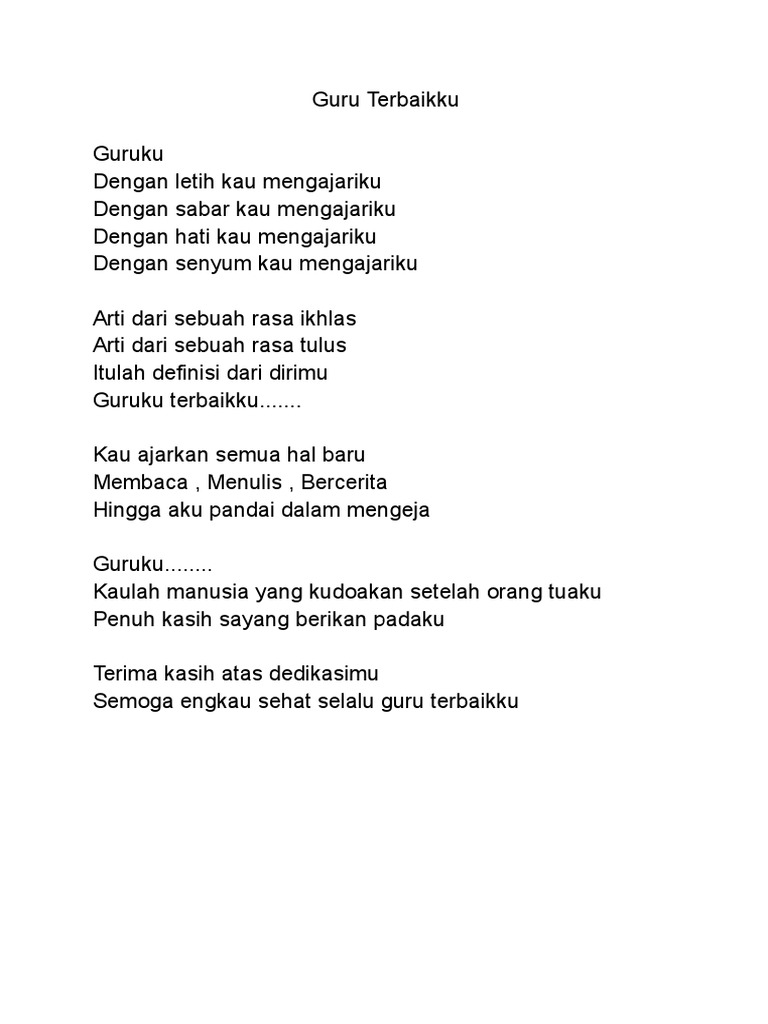 Puisi 9E | PDF | Pengembangan Diri | Puisi