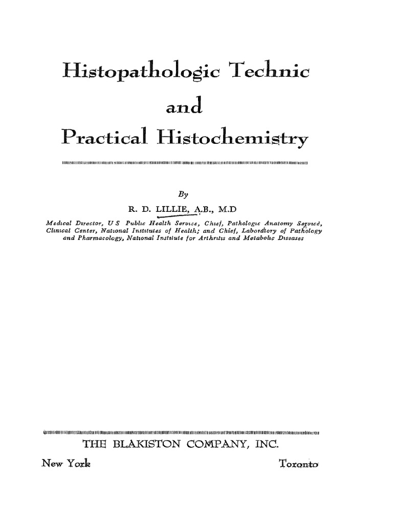 Histopathologic Technic and (PDFDrive) | PDF | Staining | Microscope