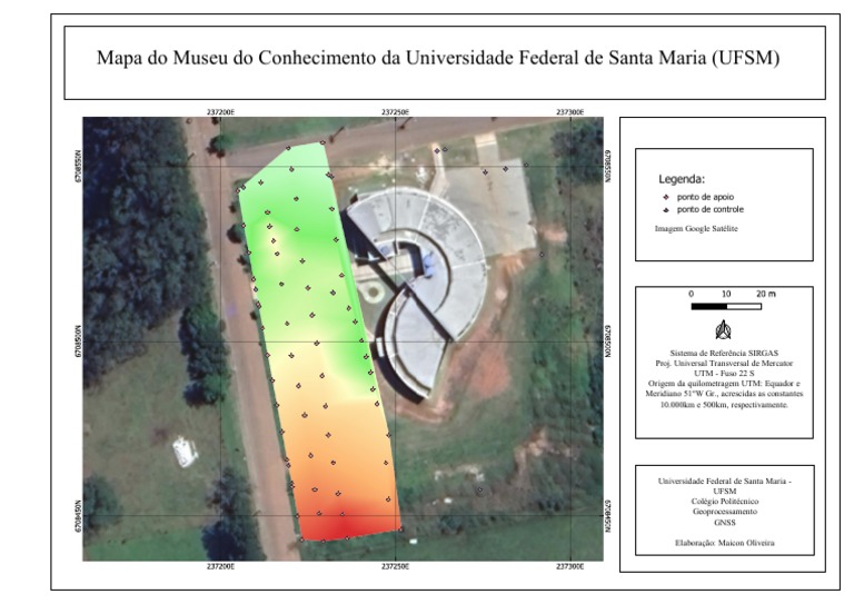 Mapa Museu UFSM | PDF