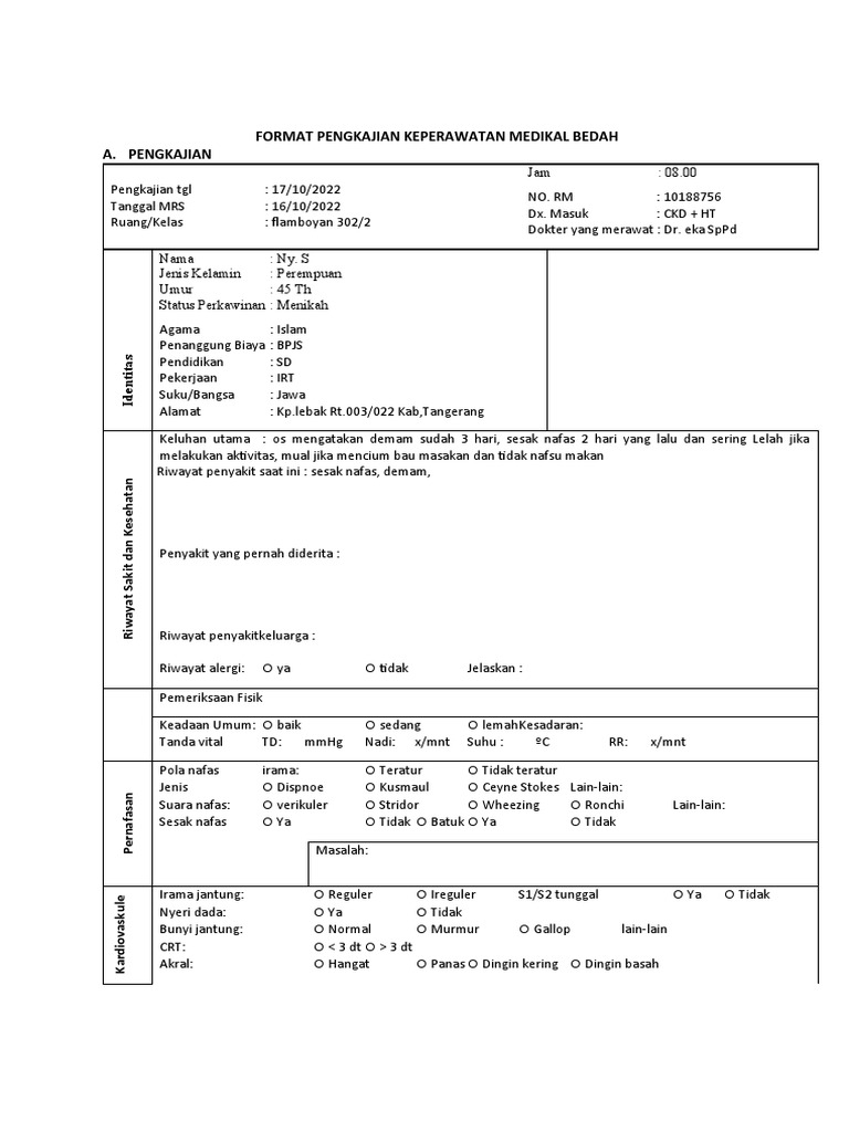 Askep Keperawatan Medikal Bedah CKD Kholida.f | PDF