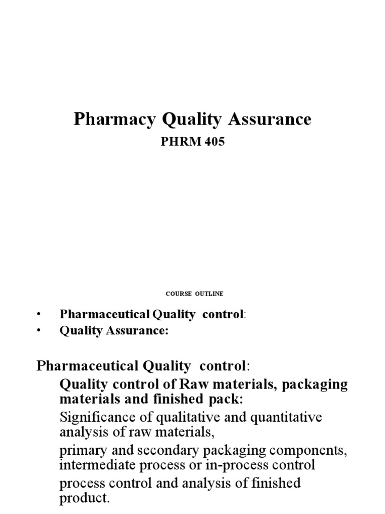 Quality Control | PDF | Accuracy And Precision | Taste
