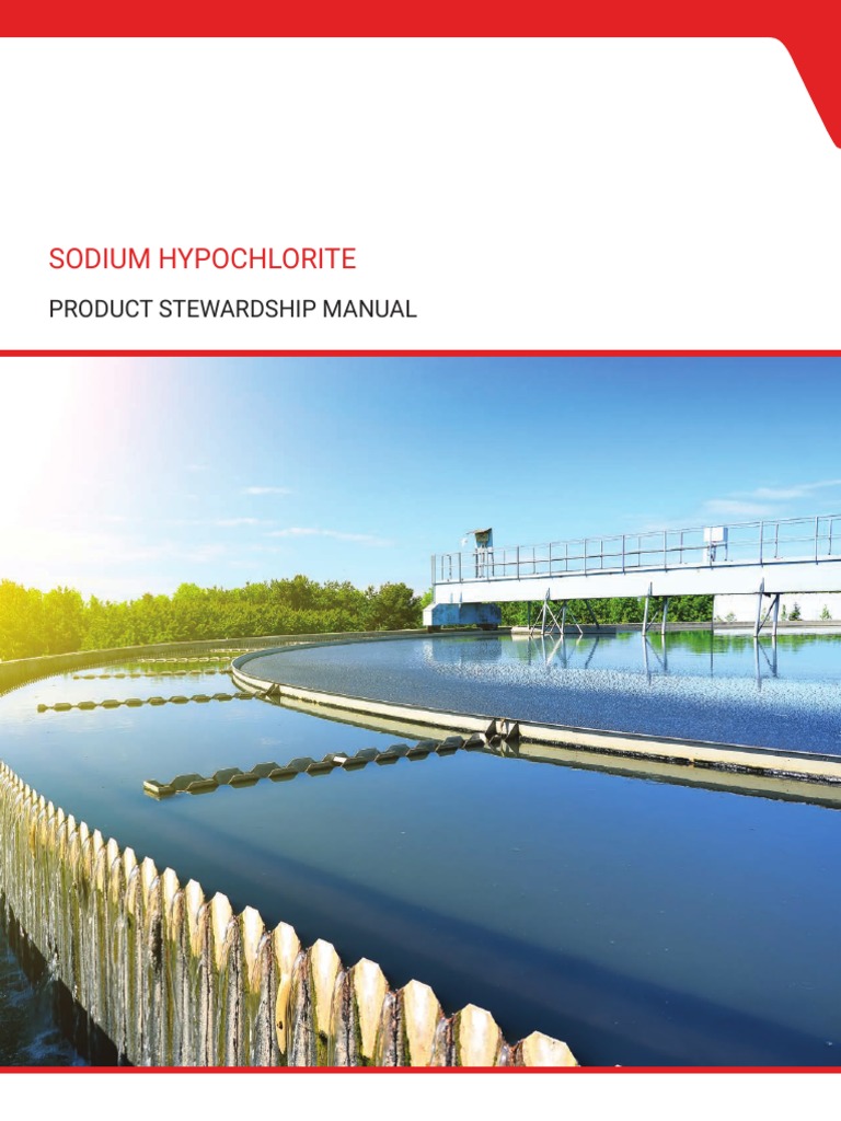102 00553 0619 Olin Sodium Hypochlorite Manual | PDF | Chlorine | Chemistry