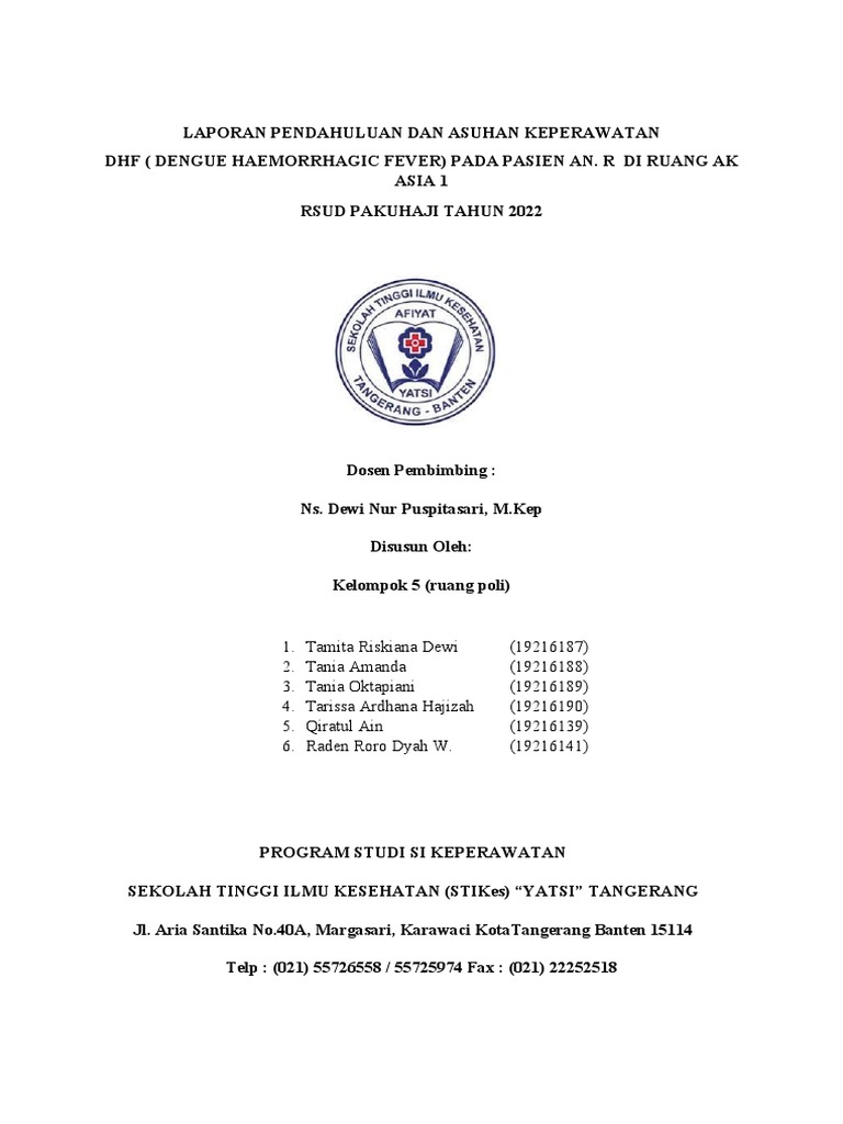 LP ASKEP KELOMPOK IKD (POLI ANAK) New | PDF