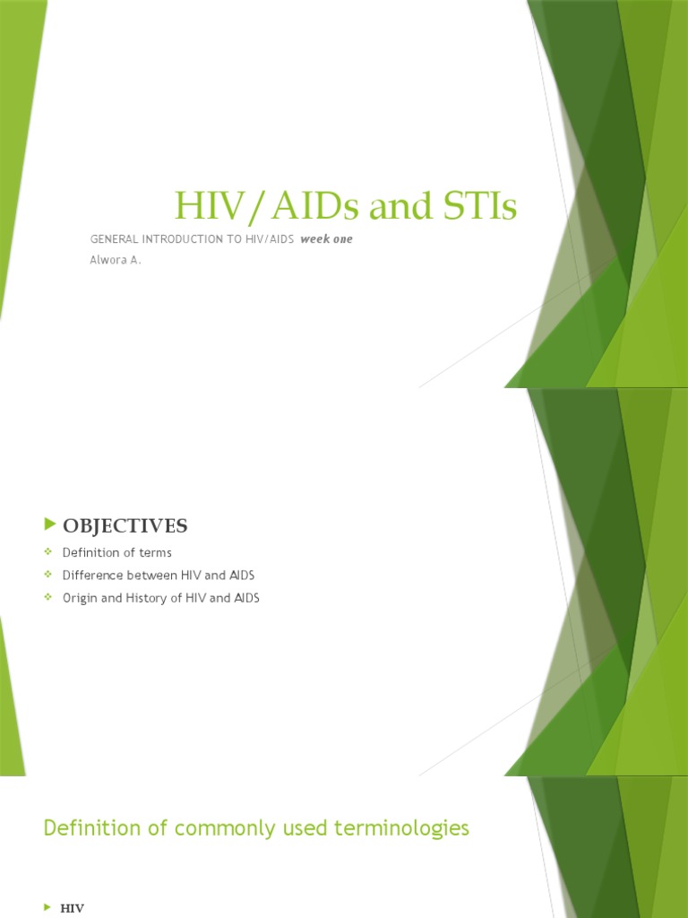 Introduction To Hiv Pdf Hiv Aids Sexually Transmitted Infection