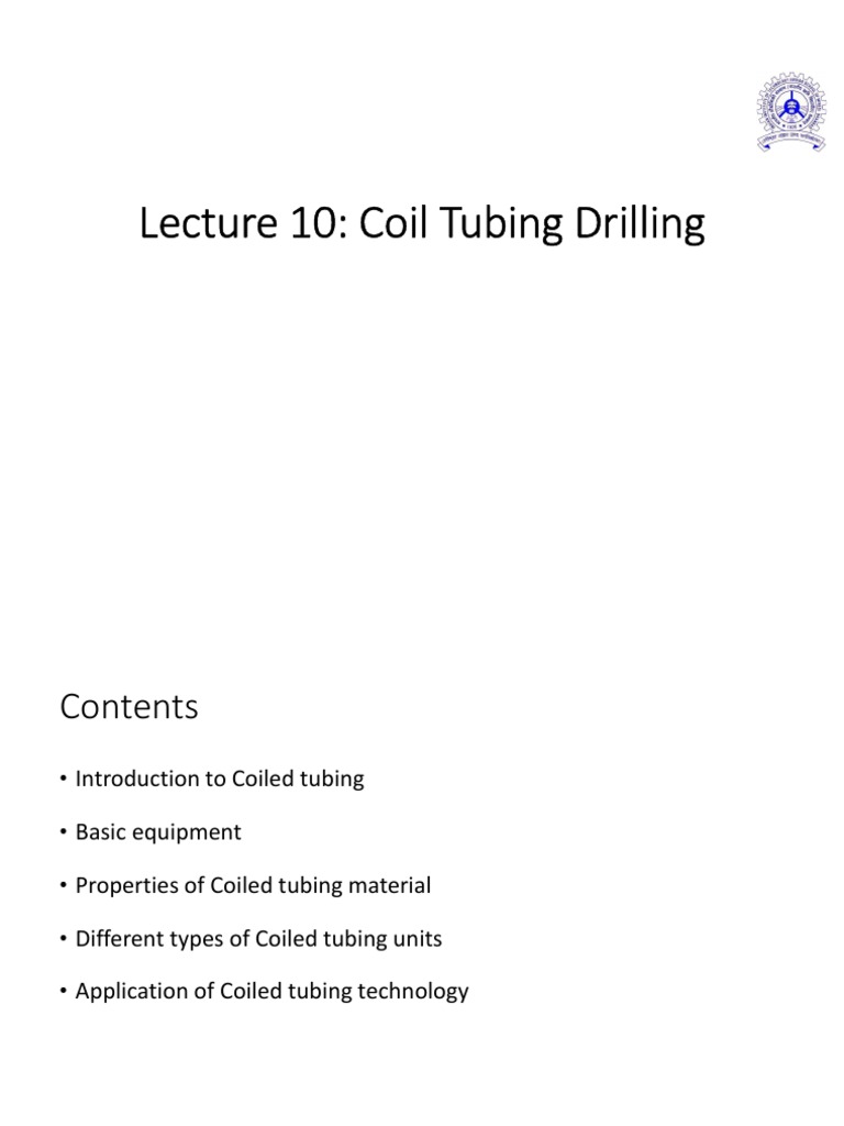 Coil Tubing Technology | PDF | Pipe (Fluid Conveyance) | Energy Technology