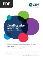 CIPS L5M4 - LO1 Questions and Sample Answers | PDF | Performance Indicator | Procurement