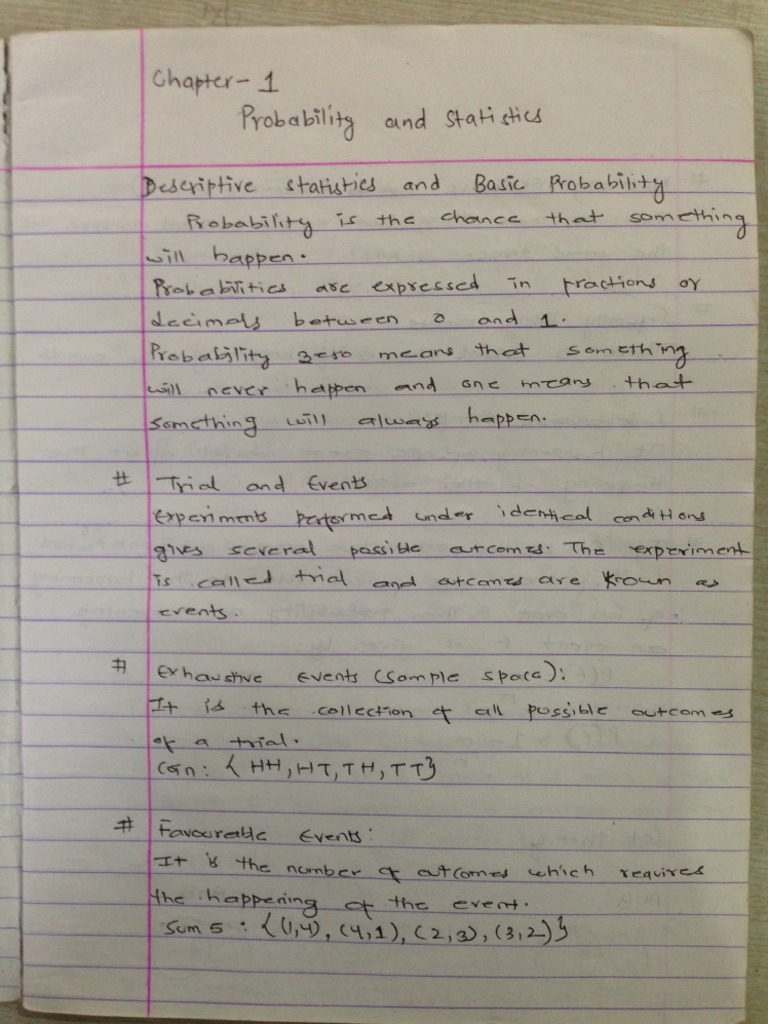 Handwritten Notes 2 | PDF