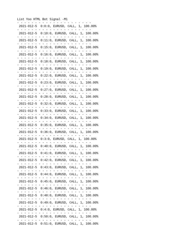 100 - 100 CALL M1 Yoobinarytrading | PDF | Computers