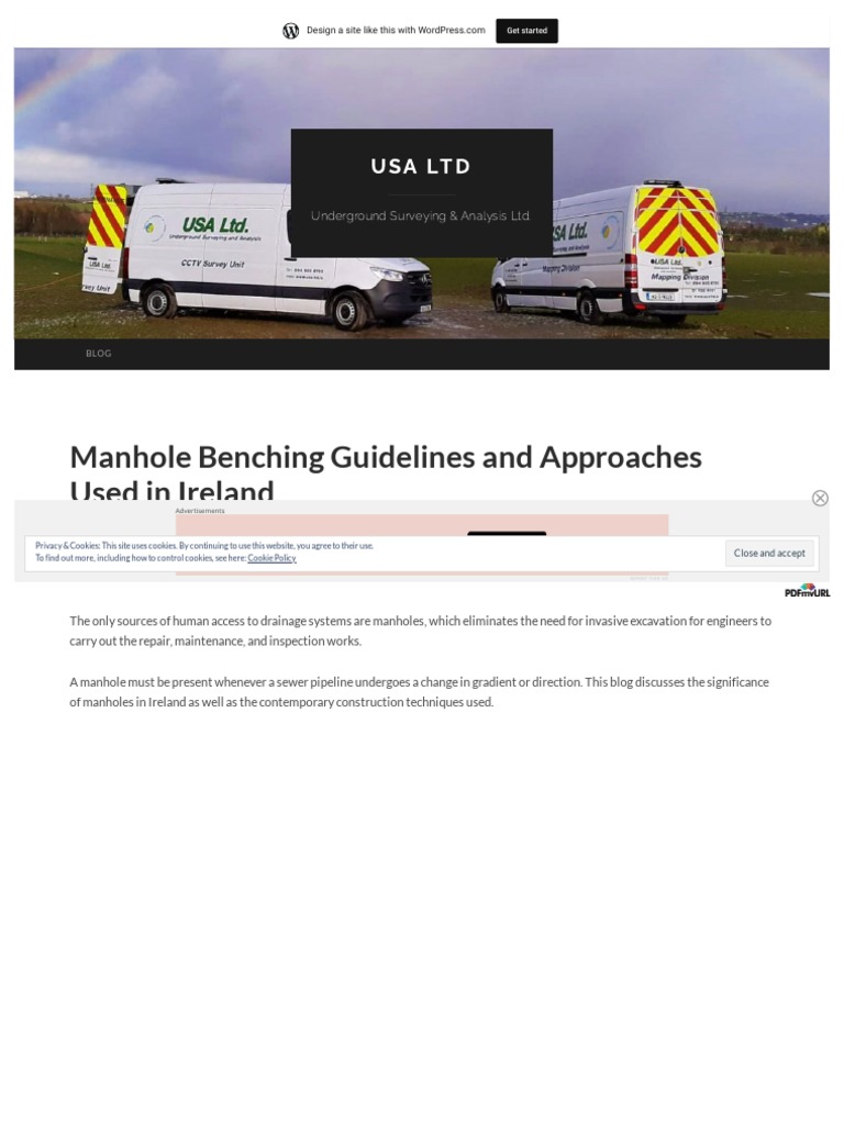 Manhole Benching Techniques in Ireland | PDF | Sanitary Sewer ...