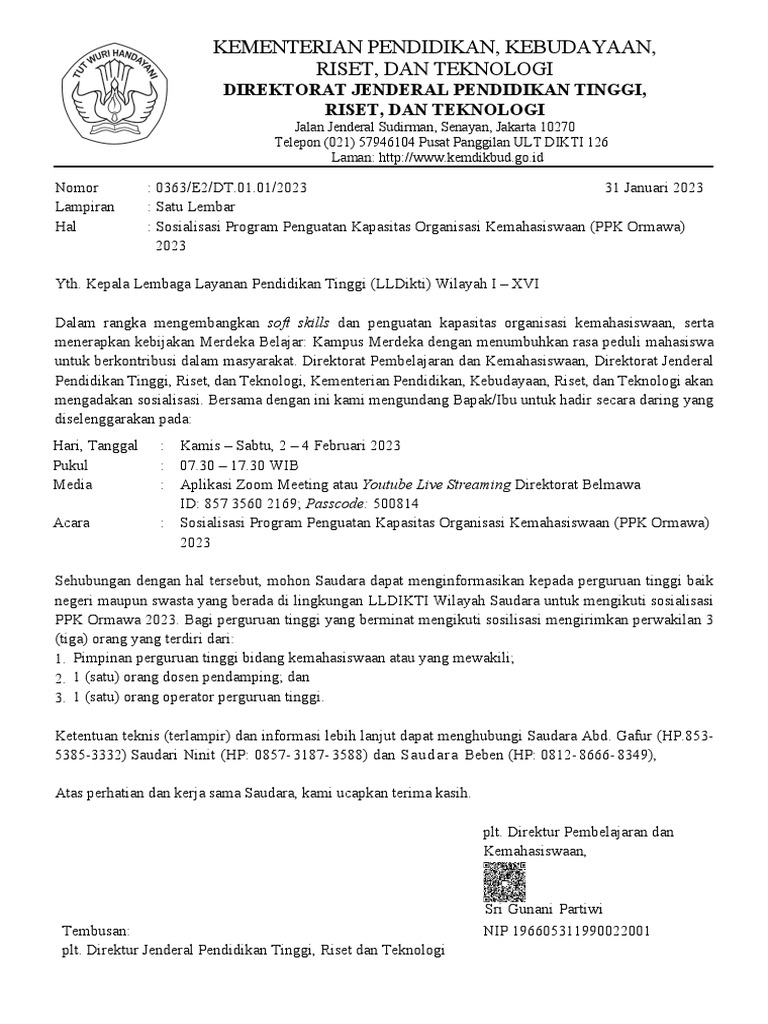 PPK ORMAWA 2023 | PDF