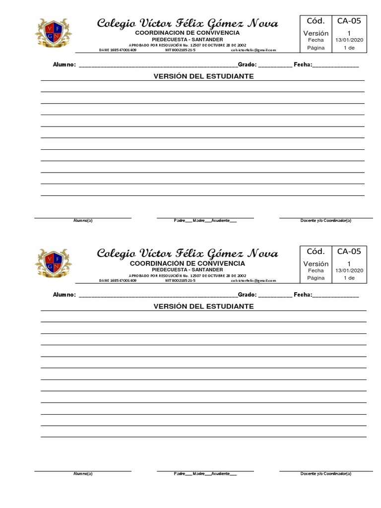 Ca 05 Version Libre Estudiante | PDF