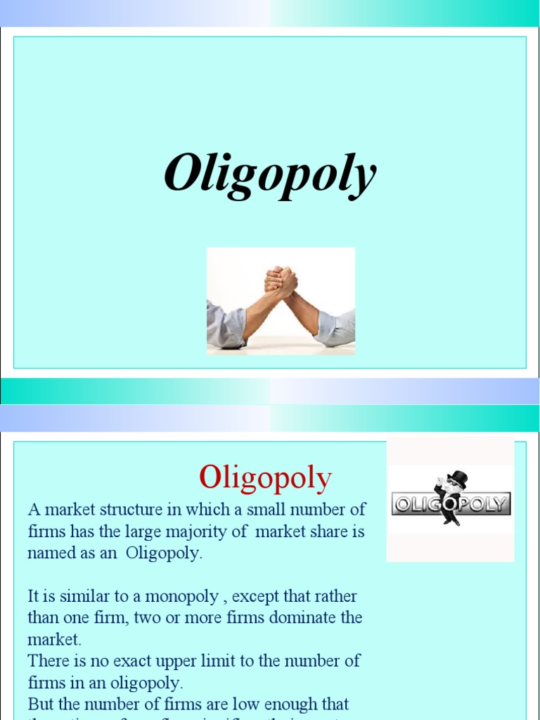 Oligopoly | PDF | Oligopoly | Demand