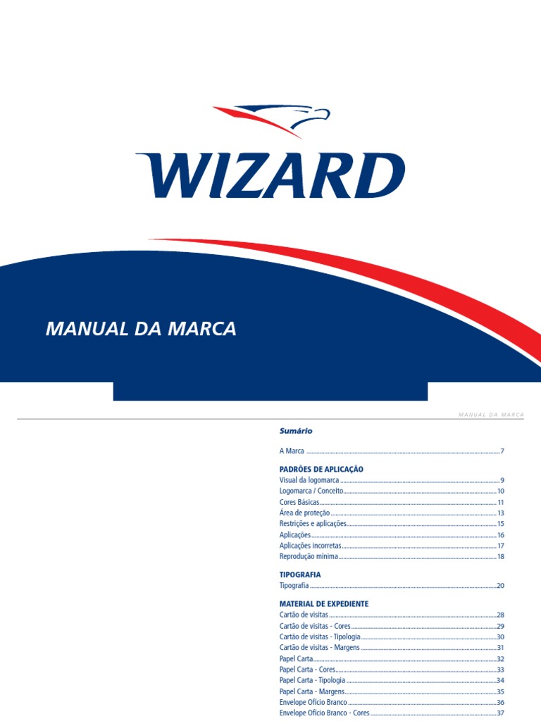 WIZ Manual Da Marca Final | PDF | Marca | Cor