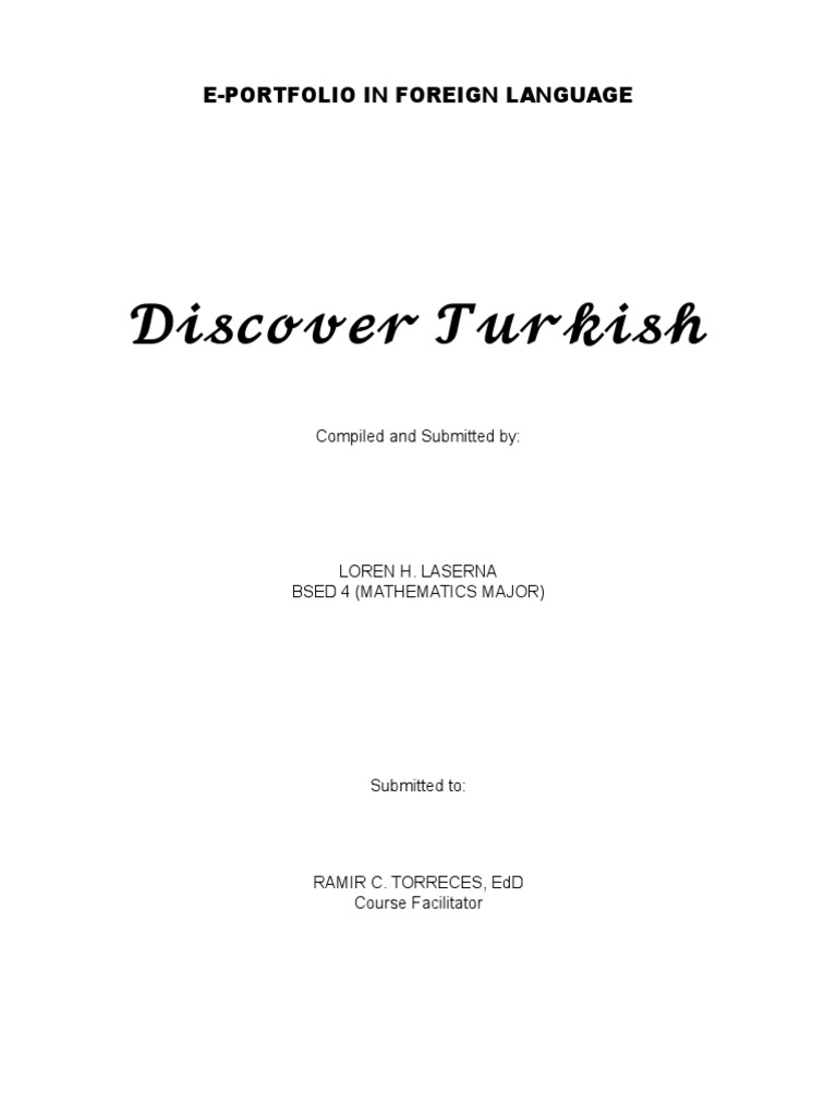 Turkish | PDF | Languages Of Asia | Linguistics