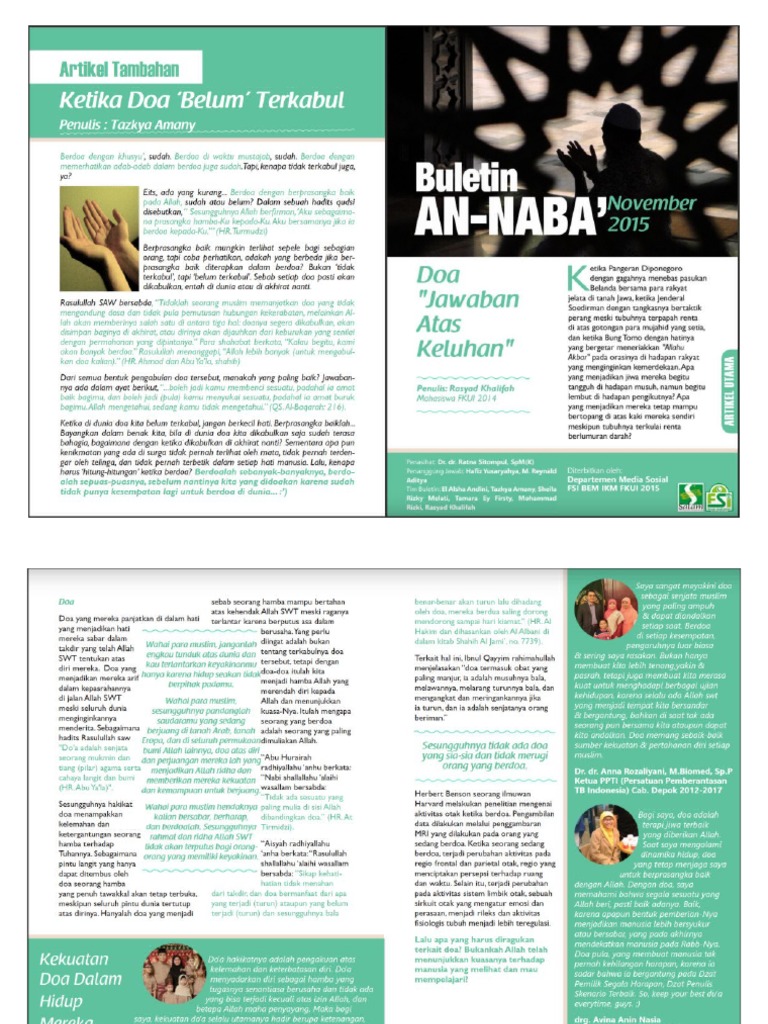 Buletin AN-NABA' | PDF