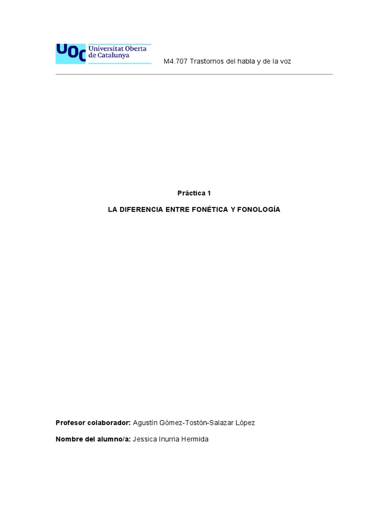 PEC1 Inurria Hermida | PDF | Fonología | Fonética