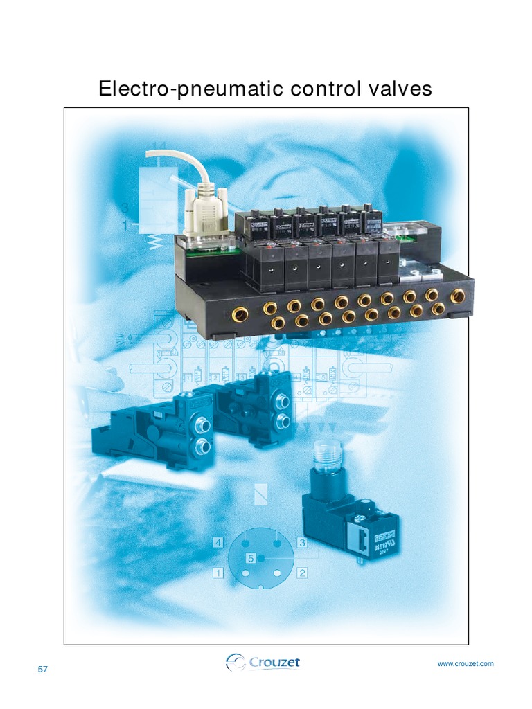 Electro-Pneumatic Control Valves | PDF | Electrical Connector | Valve