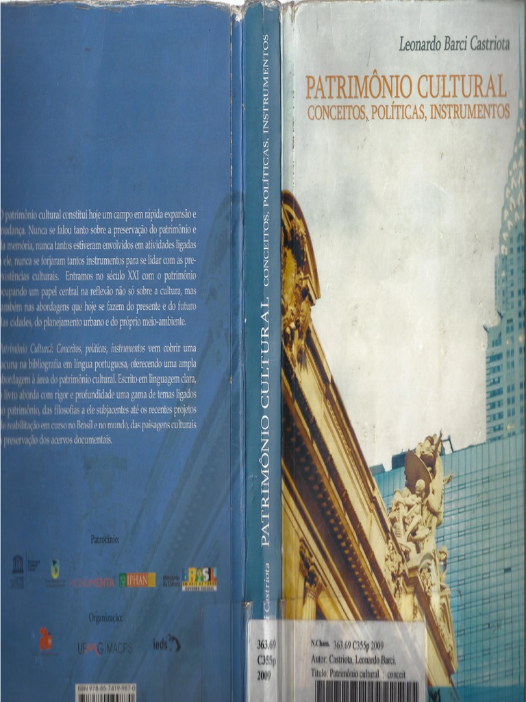 CASTRIOTA - Patrimonio-Cultural-Conceitos-Politicas-Instrumentos | PDF