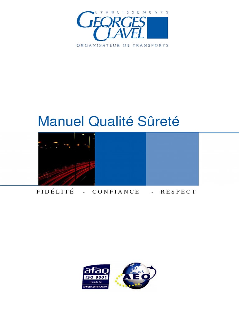 Manuel Qualite-2017 | PDF | Management de la qualité | Système de ...